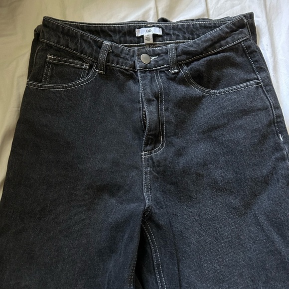 bp | Jeans | Bp Charcoal Grey Wide Leg Cargo Pants | Poshmark